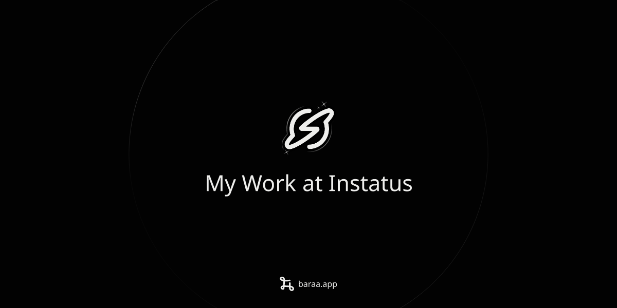 Instatus - baraa.app